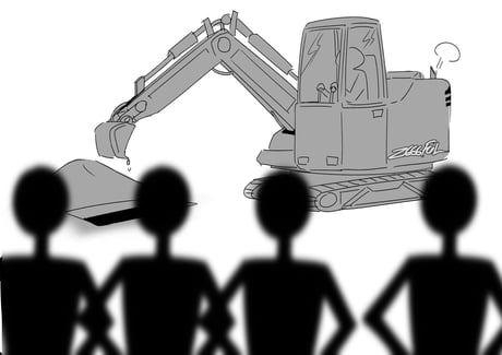 Best Funny excavator Memes - 9GAG