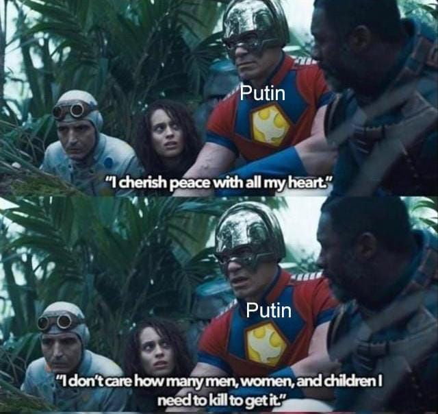 Peacemaker what a joke - 9GAG