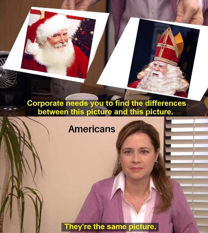 Santa Claus vs Sinterklaas Who won? Who's next? You decide! - 9GAG