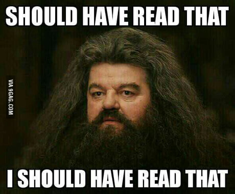 Didnt Read Meme