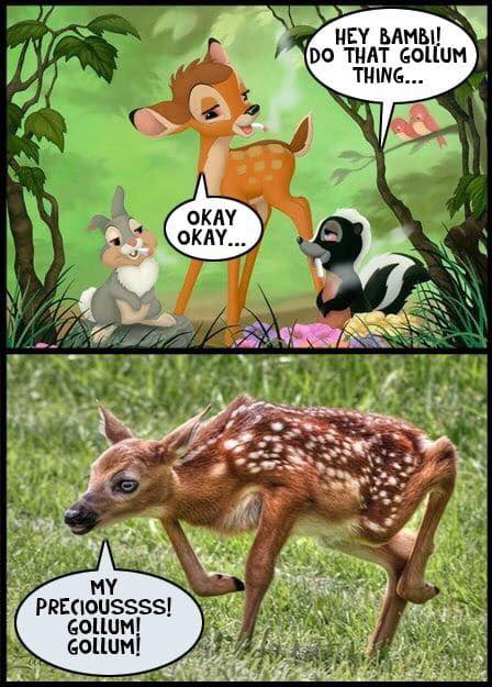 "Give it to us raw and wriggling!" - 9GAG