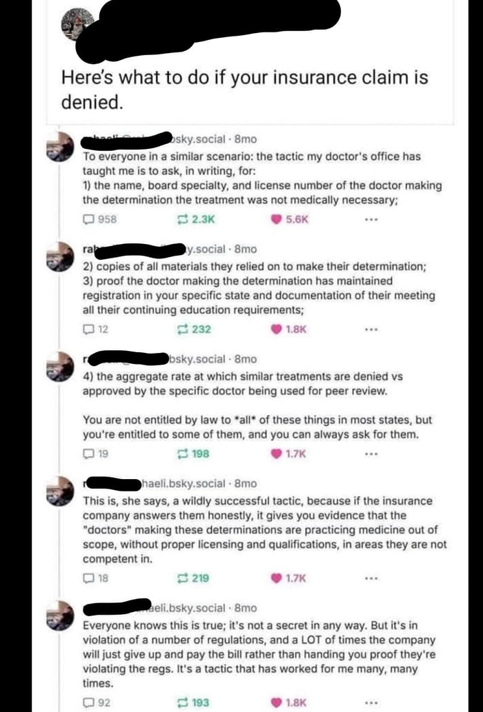 What to do if your insurance claim is denied? - 9GAG