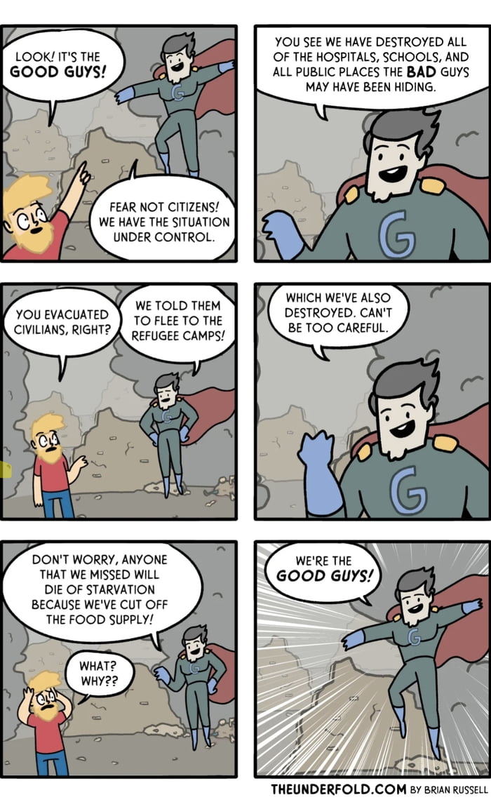 The good guys strike again! - 9GAG