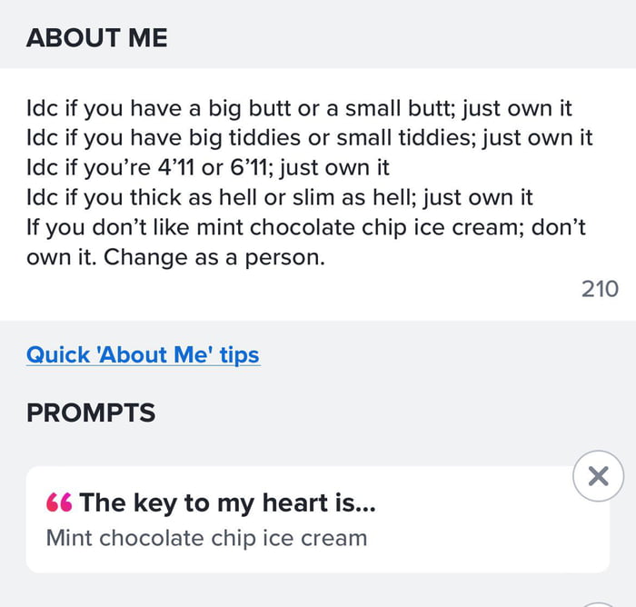 Made a funny bio. Thoughts? - 9GAG