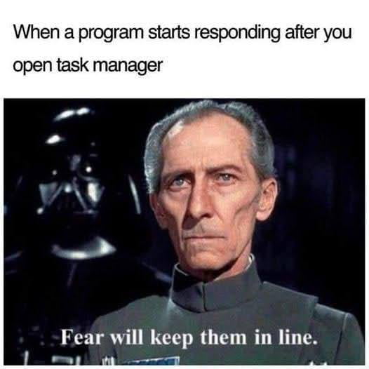 The ultimate solution to unresponsive programs - 9GAG