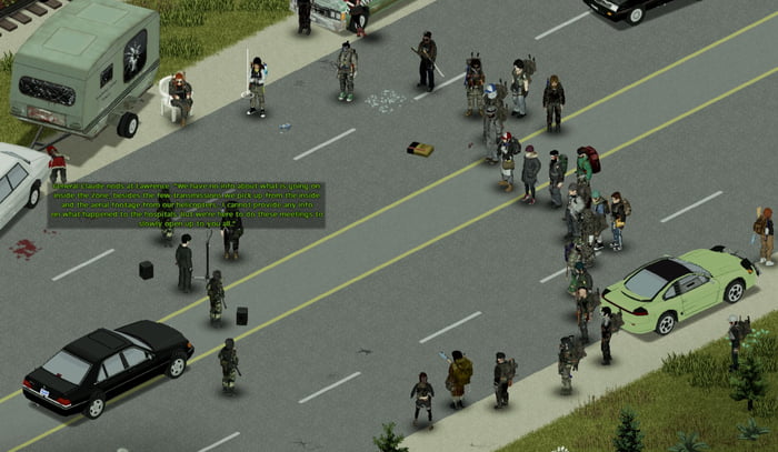 Turns out that Project Zomboid is a great game for roleplaying with ...