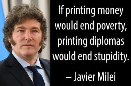Best Funny javier milei Memes - 9GAG