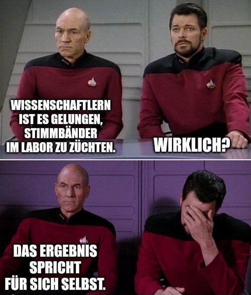 Endlich können babbeler normal auf das Klo gehen, ich setze mich ja ...