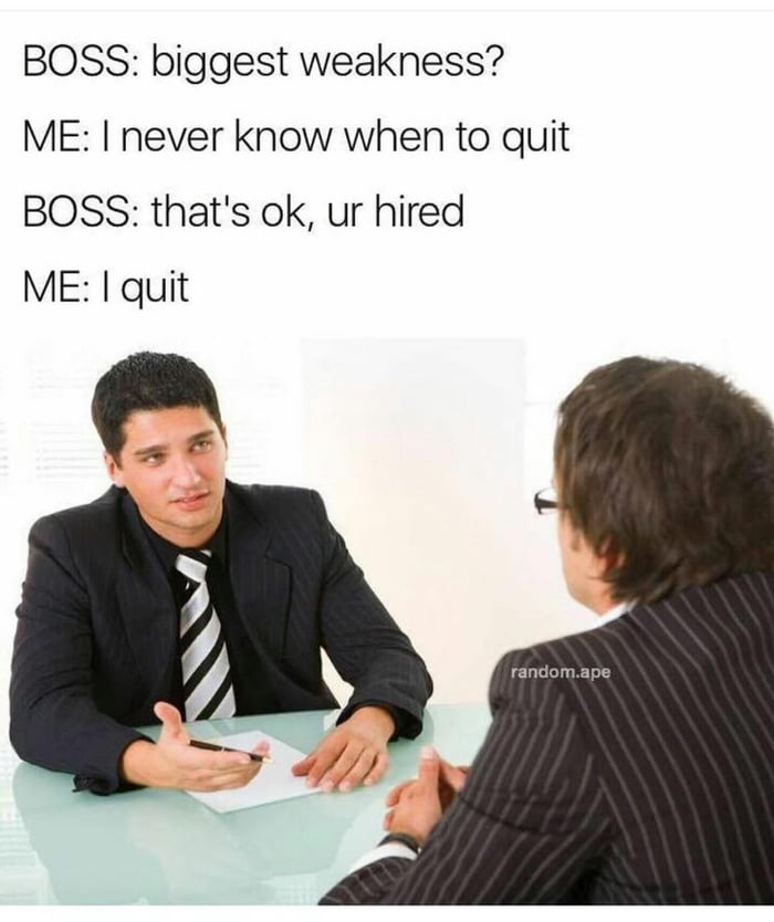 Playing the interview game right. - 9GAG