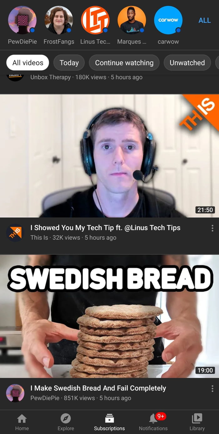 Sad Linus cooking - 9GAG