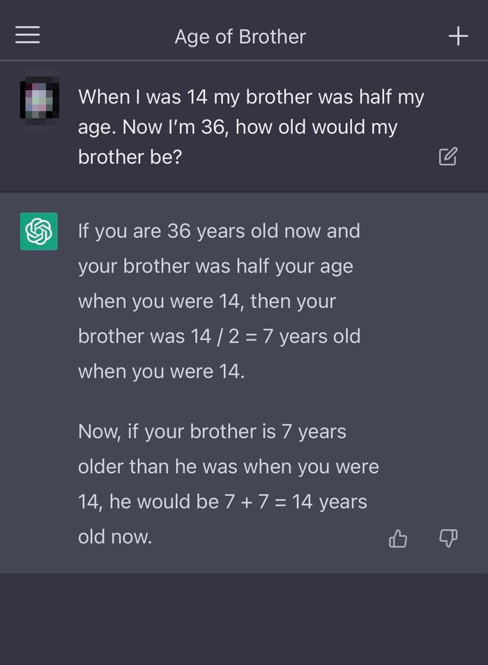 So ChatGPT sucks at basic math?? - 9GAG