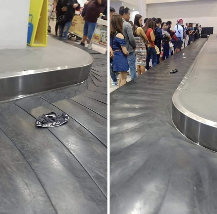 A friendly reminder to secure your bag very well - 9GAG