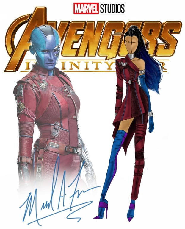 24 Marvel Costumes Reimagined As Elegant Evening Dresses - 9GAG