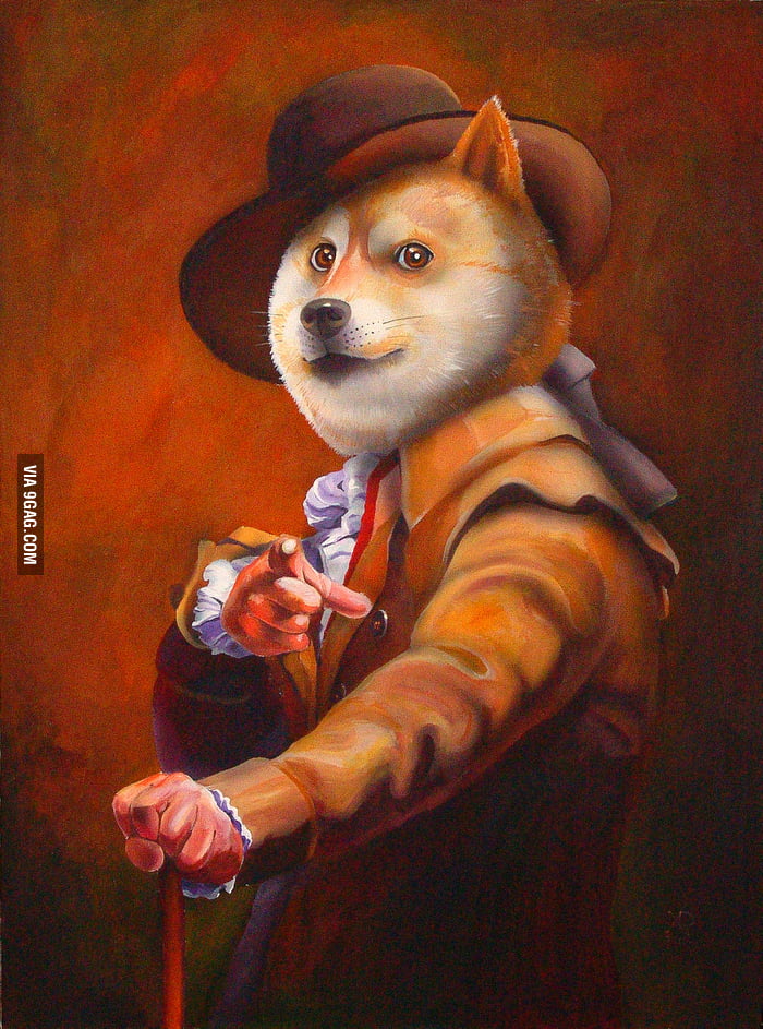 Ol' Doge Painting - 9GAG