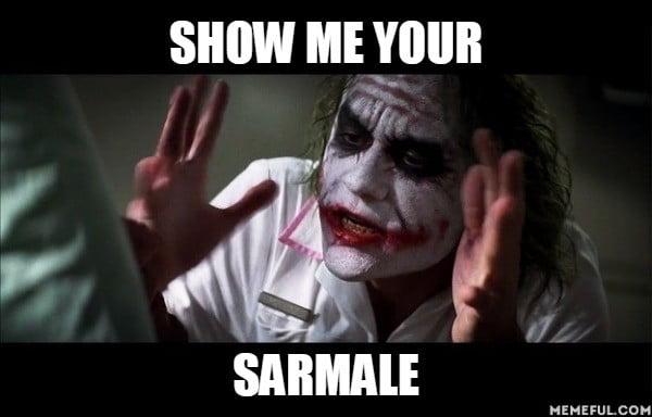 No. i wanna see sarmale - 9GAG