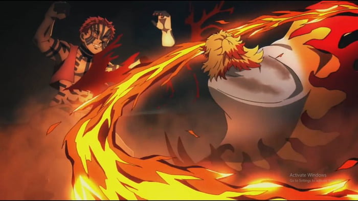 Rengoku fight scene is top notch - 9GAG