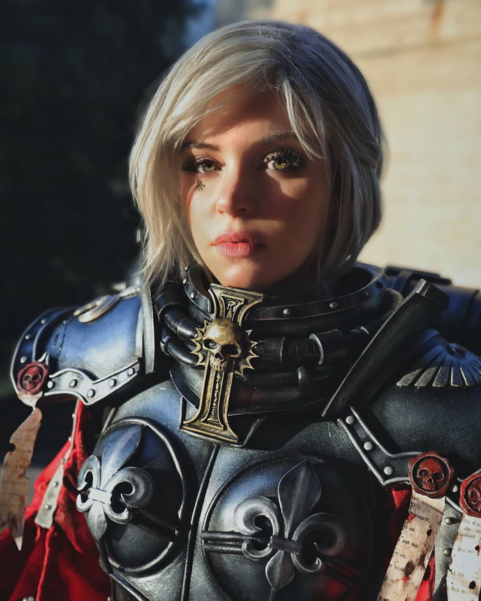 Kirstin from armoredheartcosplay - Sister of Battle Warhammer 40k - 9GAG
