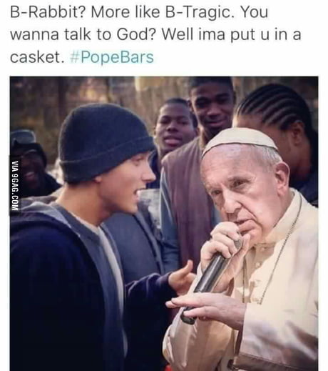 Rap Pope Memes Amore, Did You See The Tragedy? New Pope Is Americano