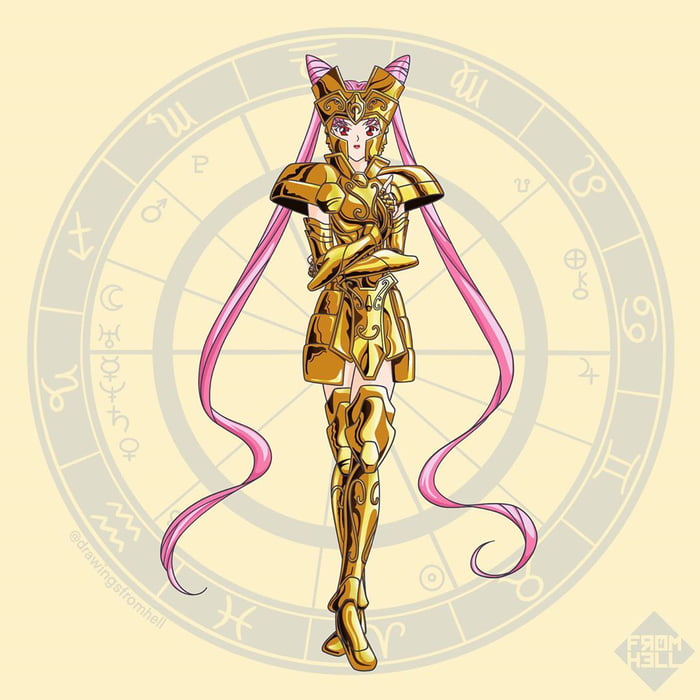Knights Of The Moon: Sailor Moon & Saint Seiya mashup - 9GAG
