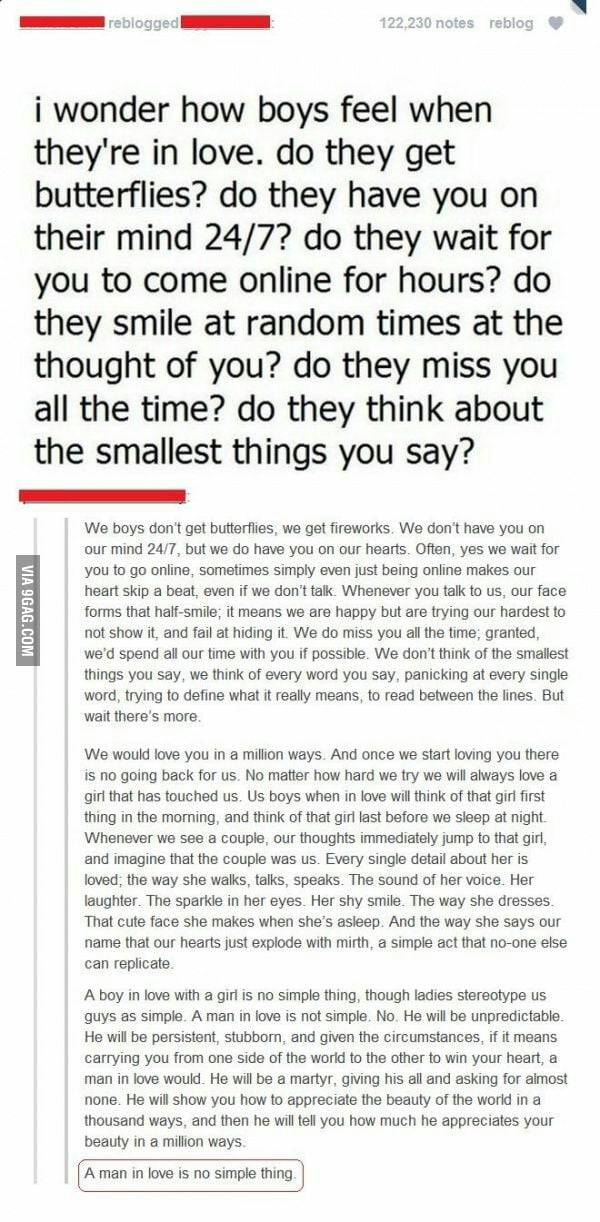 What men think - 9GAG