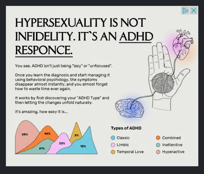 Nonsense AI generated ad for self help nonsense... Sloppy? Or shrewdly ...