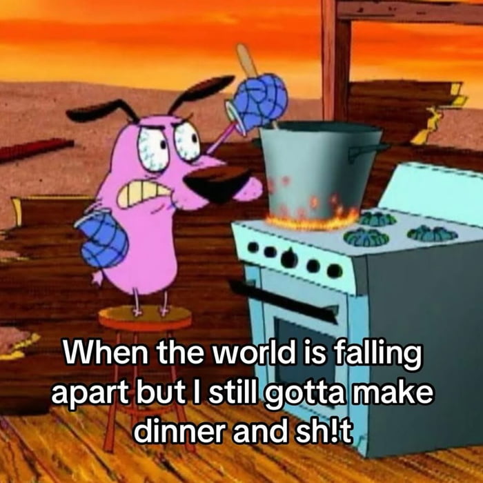 Relatable moments require Courage - 9GAG