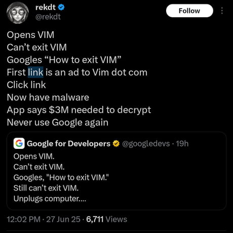 Best Funny vim Memes - 9GAG