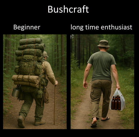 Best Funny bushcraft Memes - 9GAG