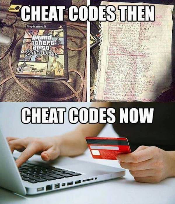 Who needs codes when you have a credit card? - 9GAG
