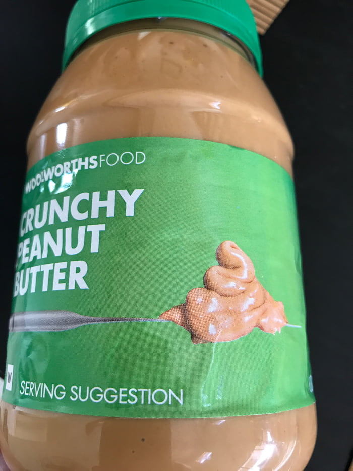 This peanut butter looks like shit - 9GAG