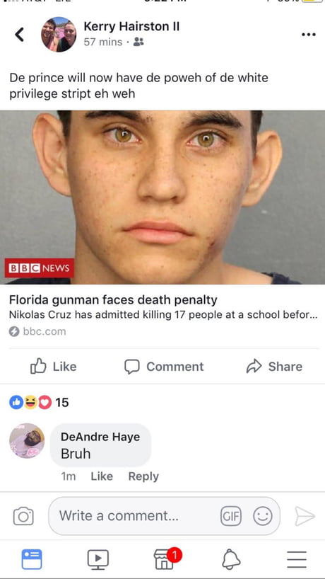 Best Funny nikolas cruz Memes - 9GAG