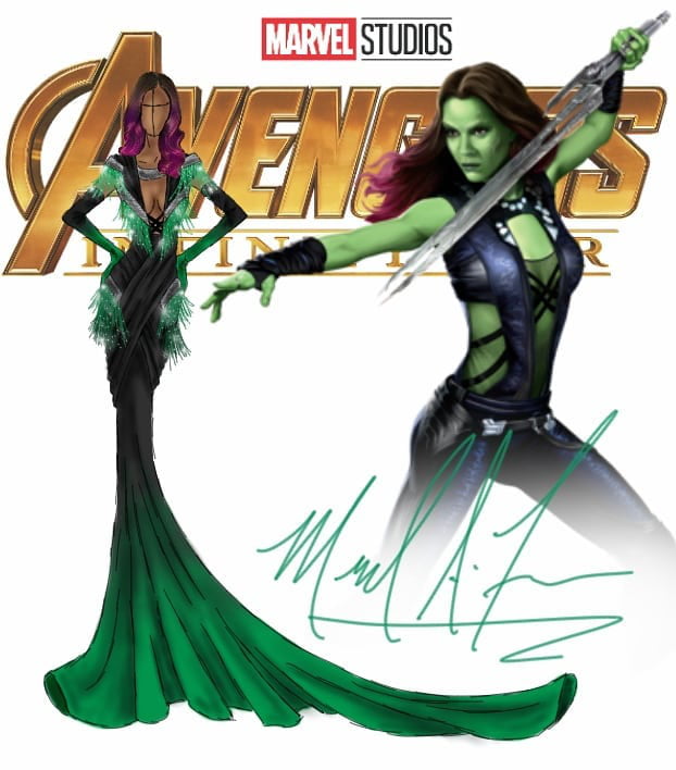 24 Marvel Costumes Reimagined As Elegant Evening Dresses - 9GAG