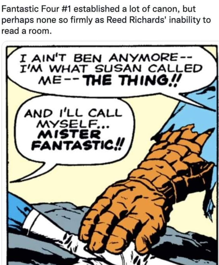 The smartest man alive, Reed Richards - 9GAG