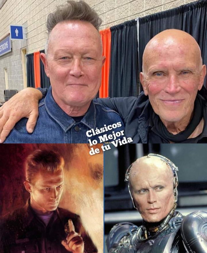 Only old school knows this 2 legends Robert Patrick (T-1000) in ...