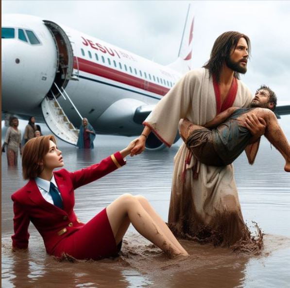 Even Jesus has a private jet! - 9GAG