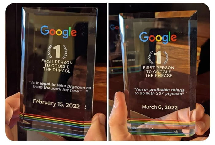 Award from Google? - 9GAG