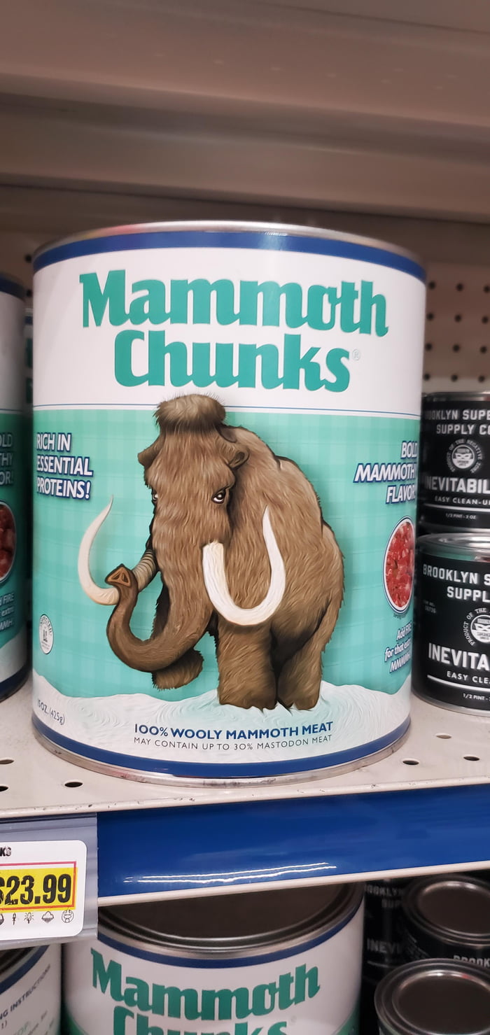 May contain 30% mastodon meat - 9GAG