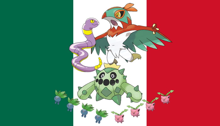 Mexican flag pokémon edition - 9GAG