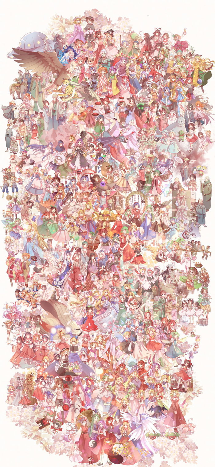 Every characters of Touhou Project - 9GAG