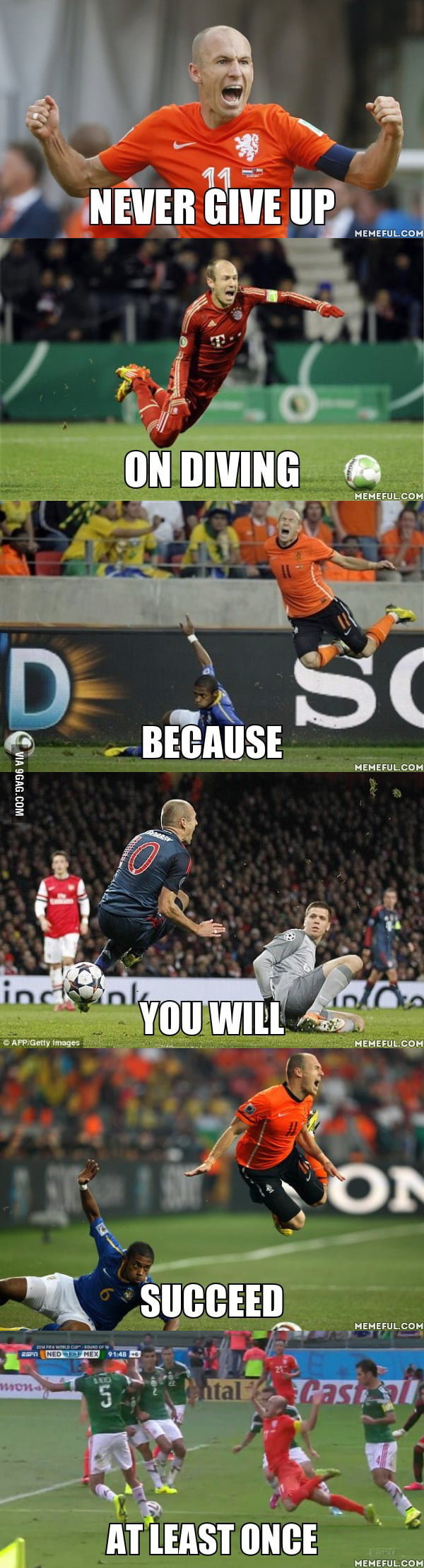 What I learned from Robben - 9GAG