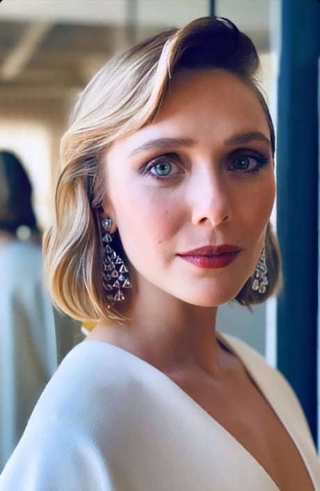 Elizabeth Olsen Short Hair