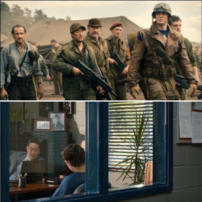 Kenneth Choi plays both Jim Morita of the Howling Commandos in Captain ...