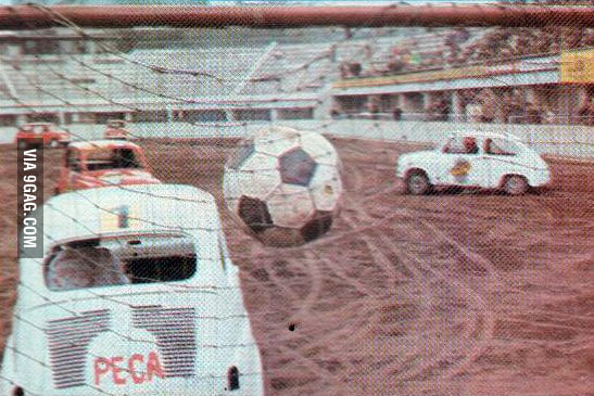 In response to the German guy... Car-football, Belgrade, Yugoslavia ...