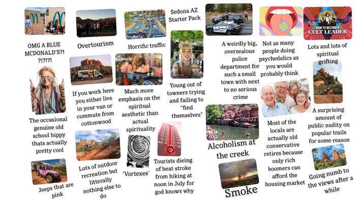 Sedona Arizona Starter Pack - 9GAG