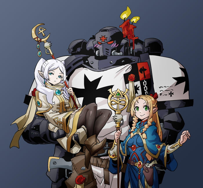 Purge the Xenos mofos when they meet female Eldar - 9GAG