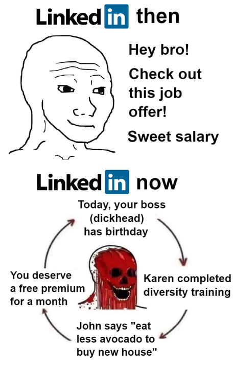 Best Funny linkedin Memes - 9GAG