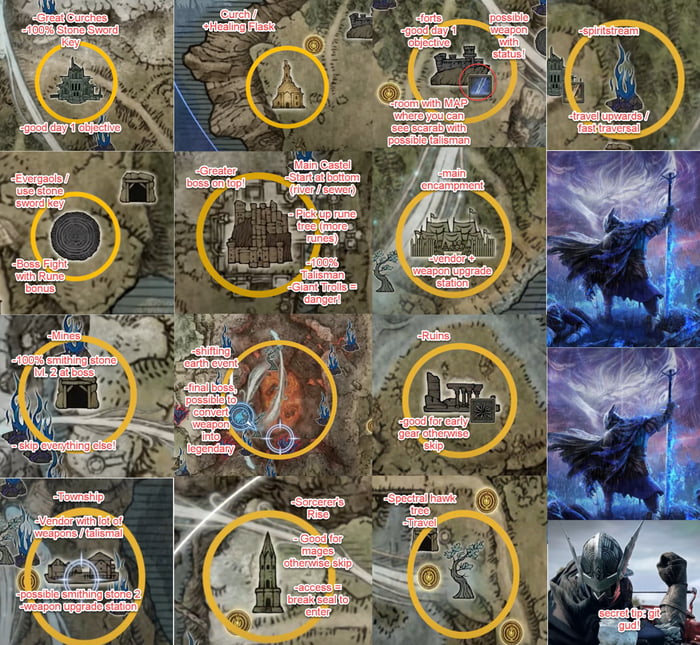 Made a cheat sheet for elden ring nightreign - 9GAG