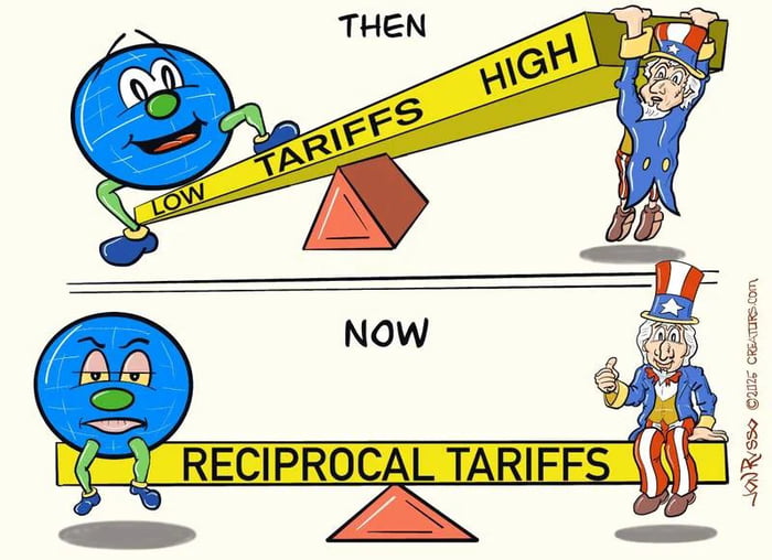 Reciprocal Tariffs - 9GAG