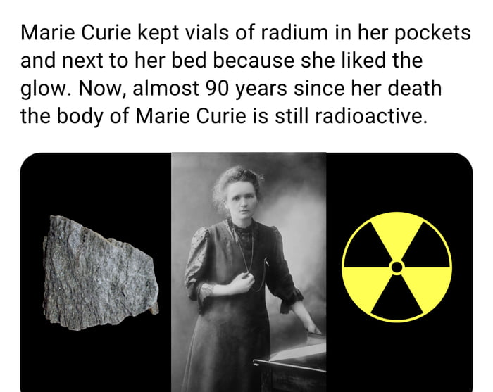 Today, more than 100 years after the Curies' (Marie Curie and her ...