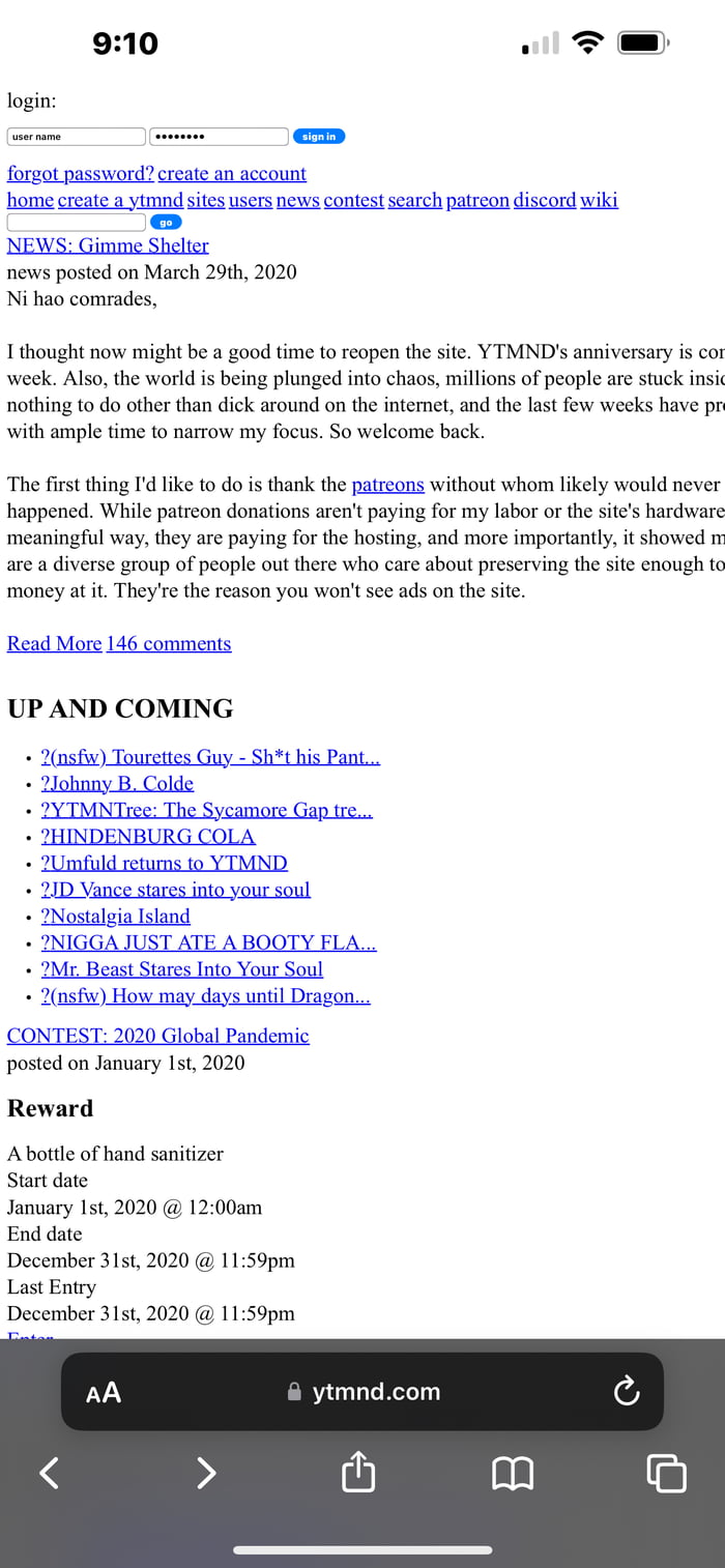 This might finally be it, boys. RIP to one of the true OG internet ...